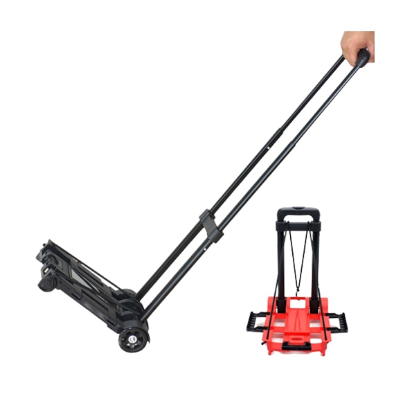 Carucior pentru transport, Pliabil, 2 Roti, Negru - eMAG.ro