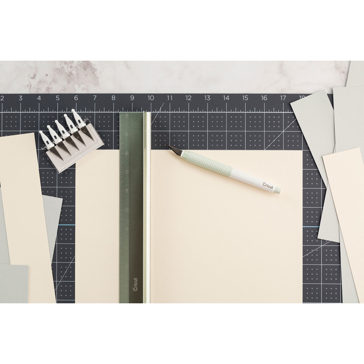 Kit Cutit bisturiu cu 5 lame de schimb, CRICUT, Cricut TrueControl Kit ...