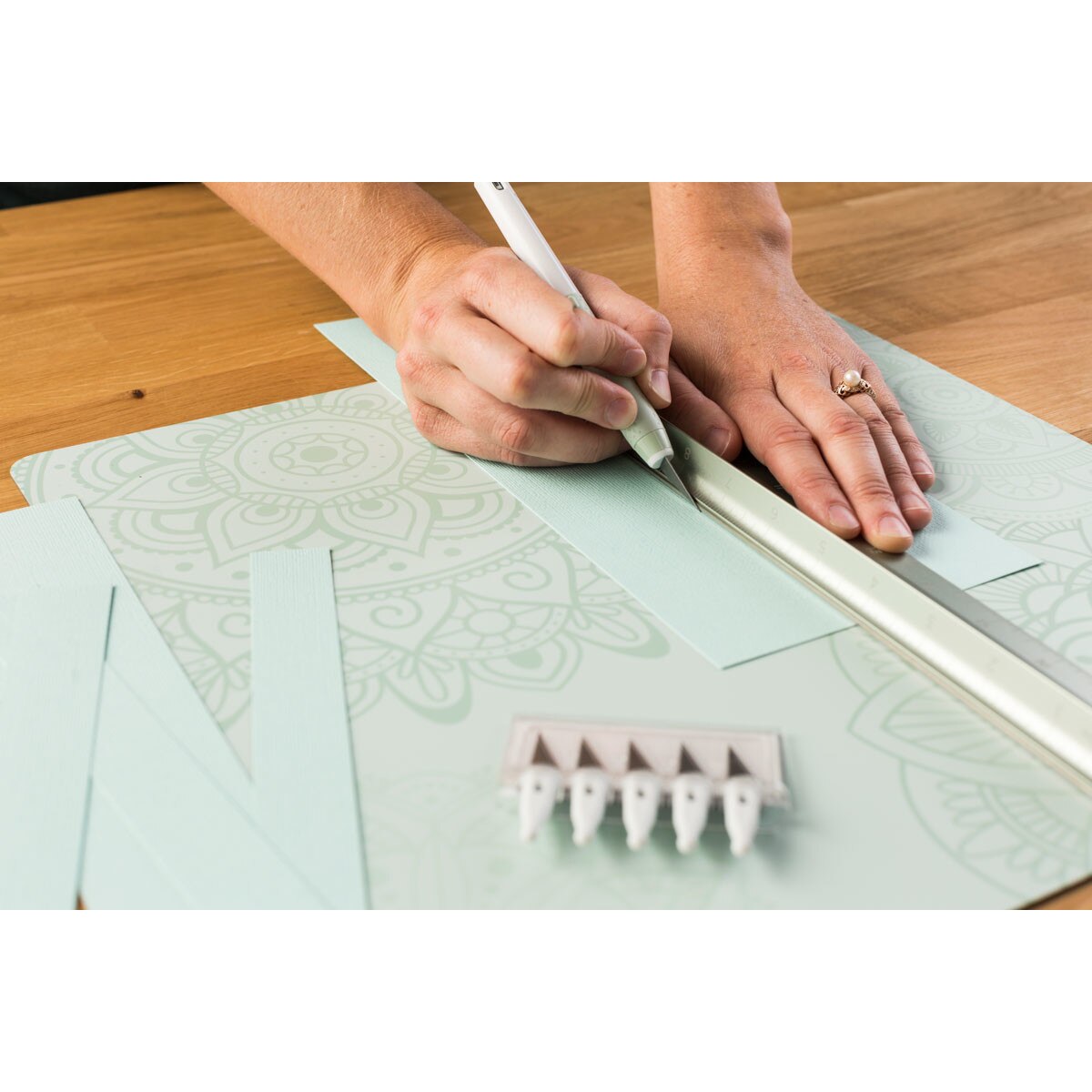 Kit Cutit bisturiu cu 5 lame de schimb, CRICUT, Cricut TrueControl Kit ...