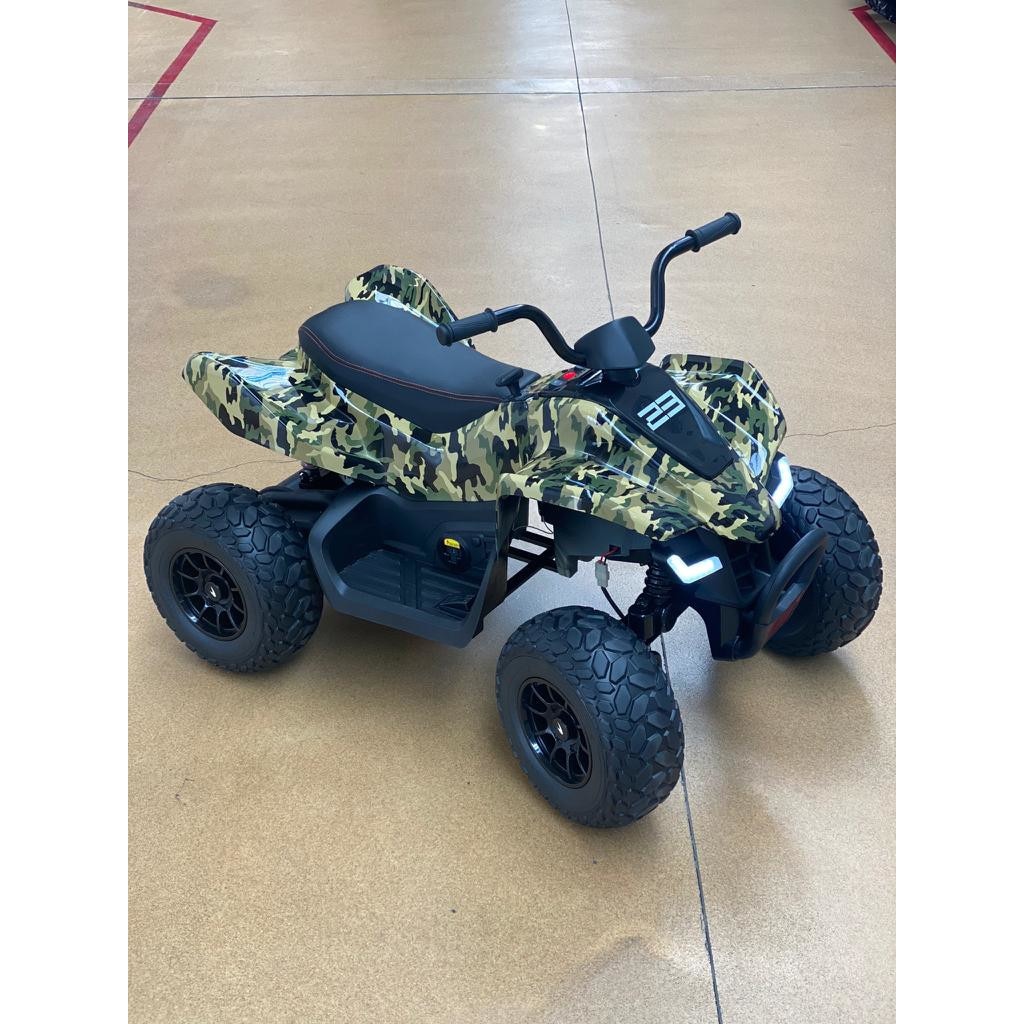 ATV Electric pentru copii cu Telecomanda si roti din Spuma EVA, 107 x ...