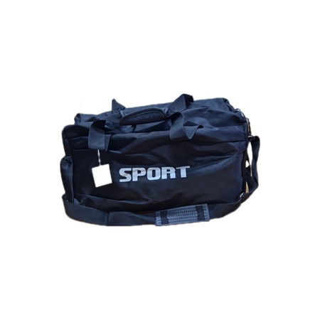 Geanta de mana Sport, unisex, negru, dimensiune wizzair 40X30X20 cm ...