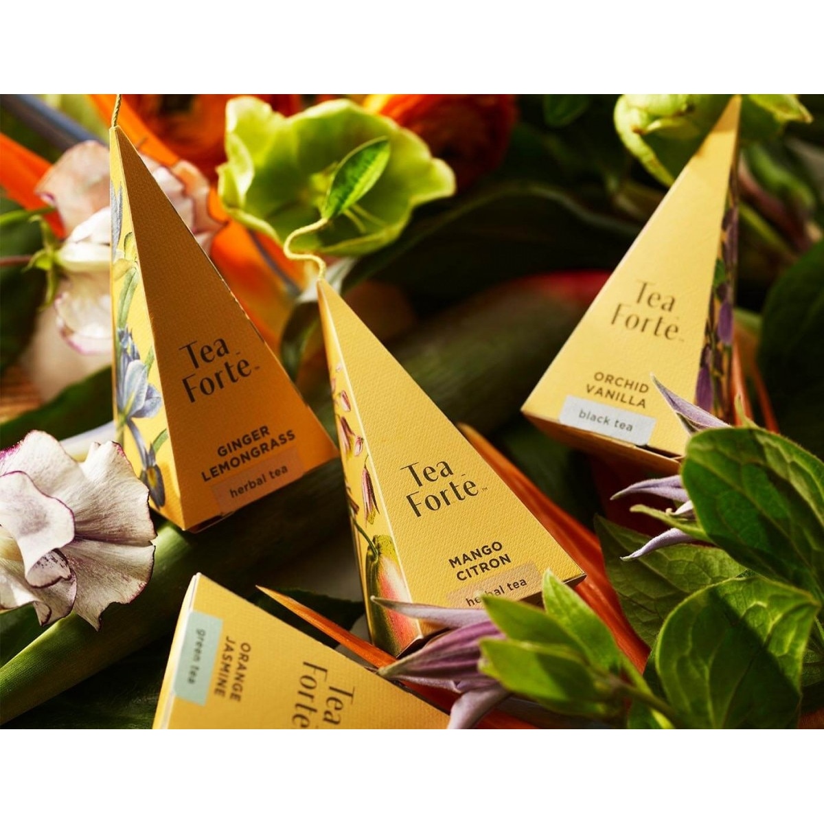 Tea Forte doboz 20 piramis bio teával, Paradis kollekció - eMAG.hu