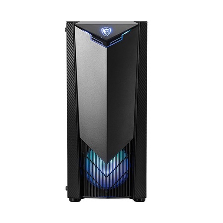 Carcasa MSI MAG SHIELD 110R, ARGB, Mid-Tower, fara sursa, ATX, Negru ...