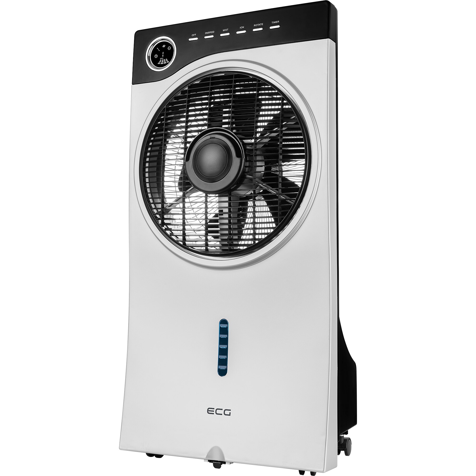 Ventilator portabil 3 in 1 ECG Mr. Fan, pulverizare apa, ionizare ...