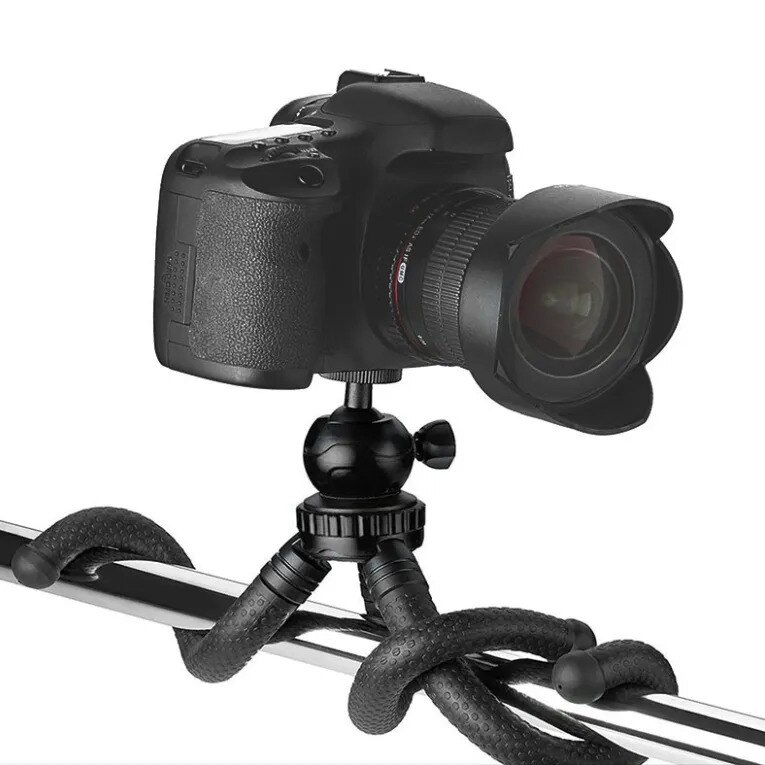 Mini Trepied Portabil, Pentru Camera Sport Si Telefon, Cu telecomanda ...