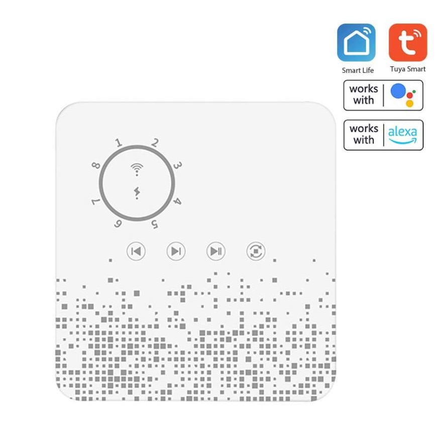 Programator irigatii SMART Wifi 8 zone, compatibil Tuya / Smartlife ...