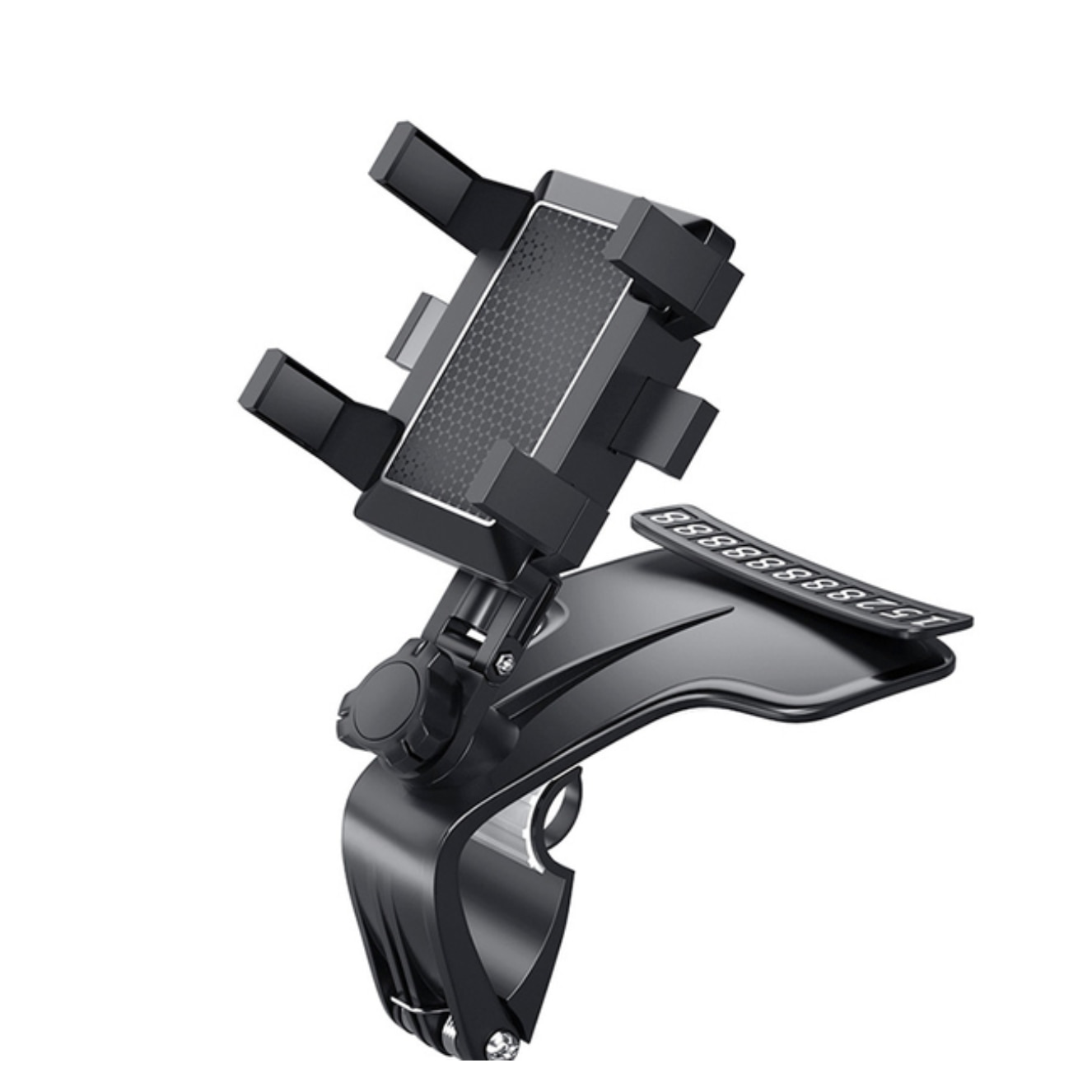 Suport auto rotativ 1200 de telefon cu clema de prindere - eMAG.ro
