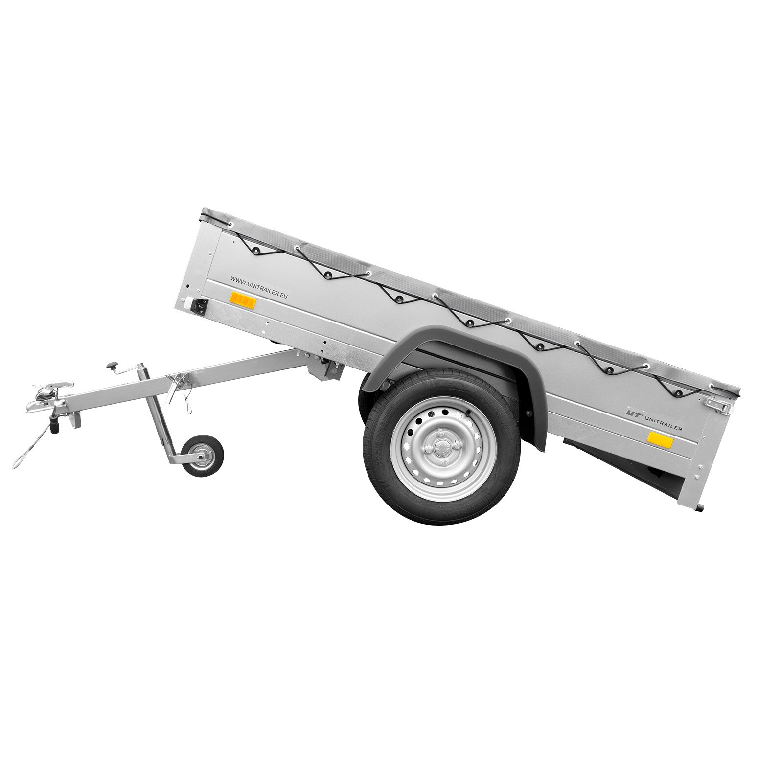 Remorca auto, Unitrailer, 230 x 125 cm, 750 kg, Gri - eMAG.ro