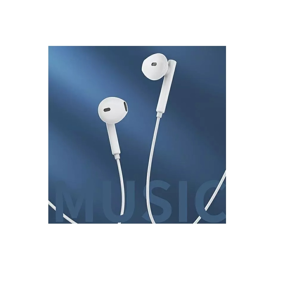 Casti Audio In-Ear cu microfon Mufa Type-C Alb - eMAG.ro