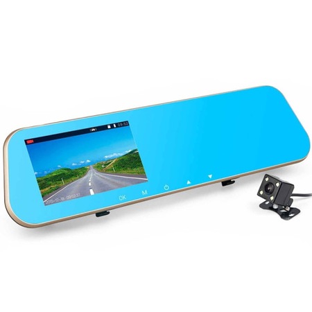 Camera Auto Oglinda Retrovizoare iUni Dash M55i, Full HD, 170 grade, by ...