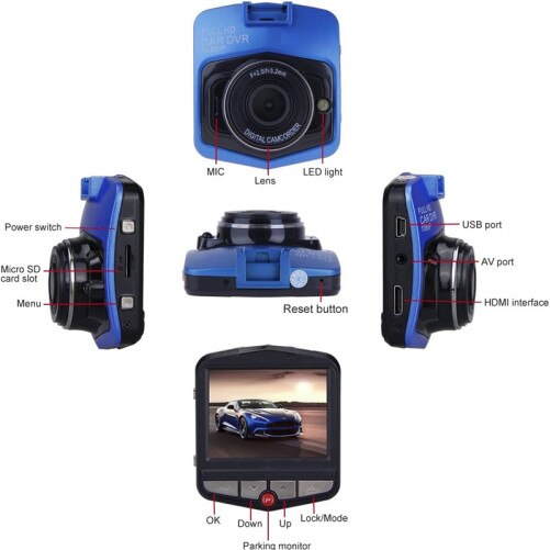 Camera auto Dubla iUni Dash 806i, Full HD, 2.5 Inch, Senzor G, 170 ...