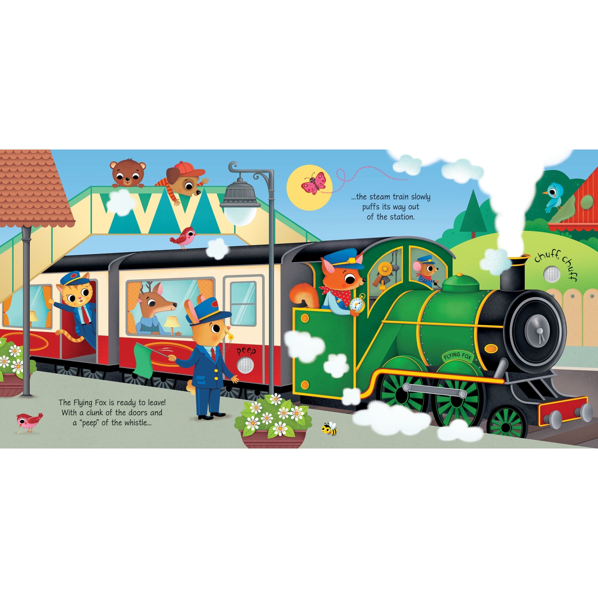 Carte pentru copii - Trains Sound Book - eMAG.ro