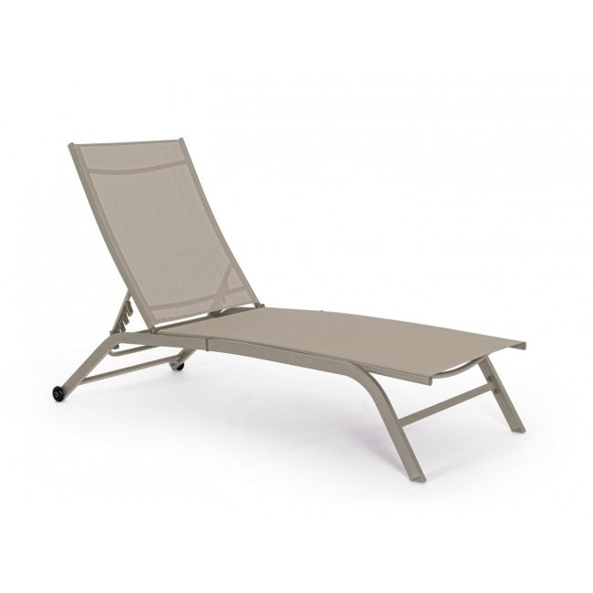 Sezlong gradina bej Raul 68x195x101 cm - eMAG.ro