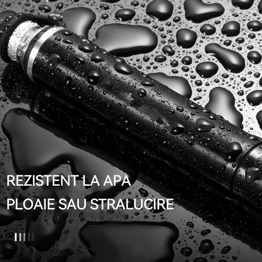 Pompa de aer manuala, sundiguer, pentru umflat roti, portabil, negru ...