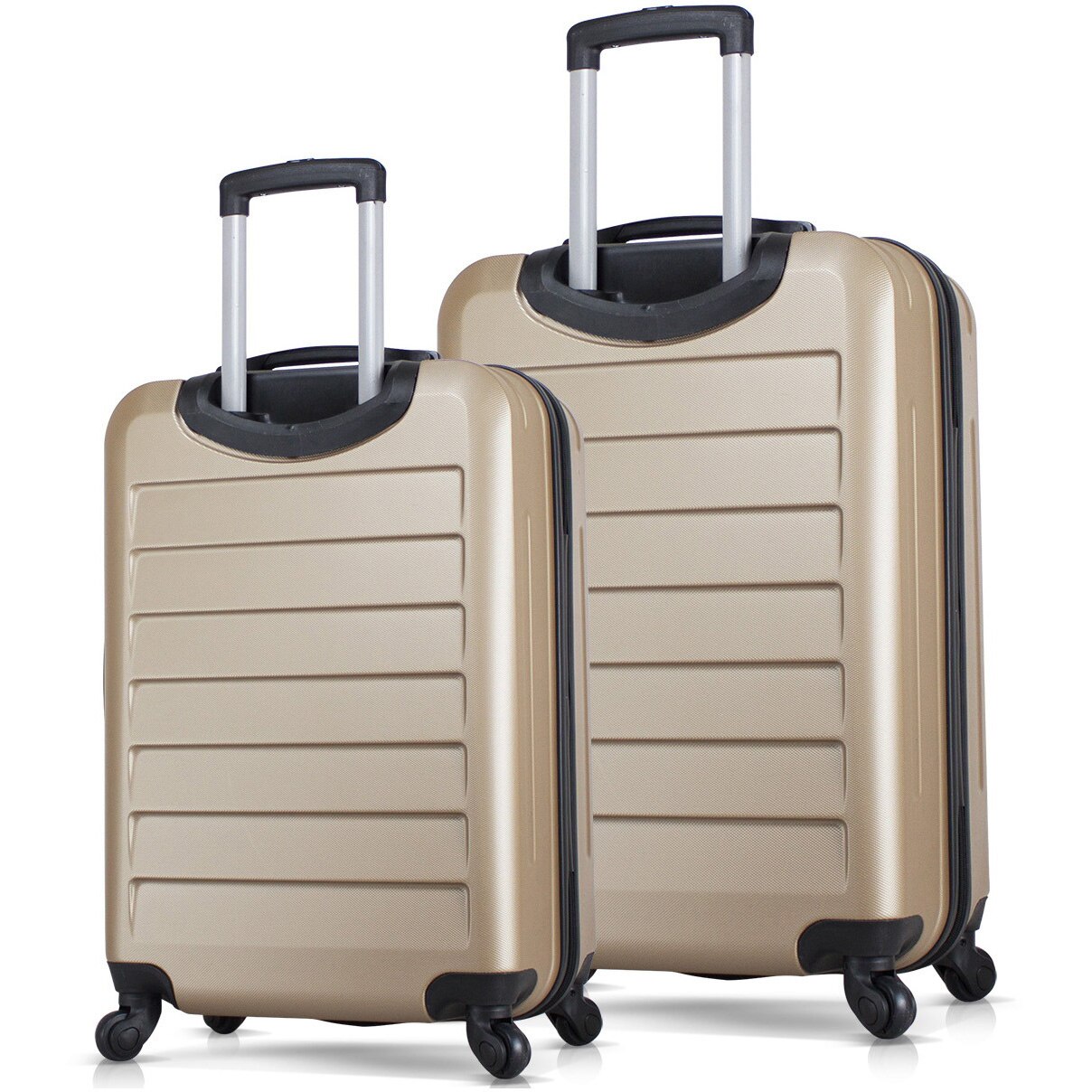 Set trolere MYVALICE Ruby - MV6516, Auriu, 66 x 43 x 27 cm / 76 x 50 x ...