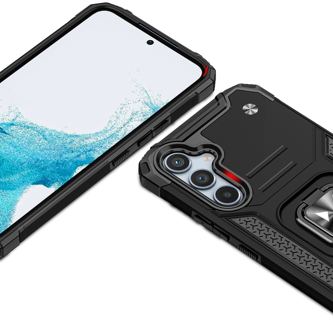 Кейс за Samsung Galaxy A54 5G ring armor magnetic черен - eMAG.bg