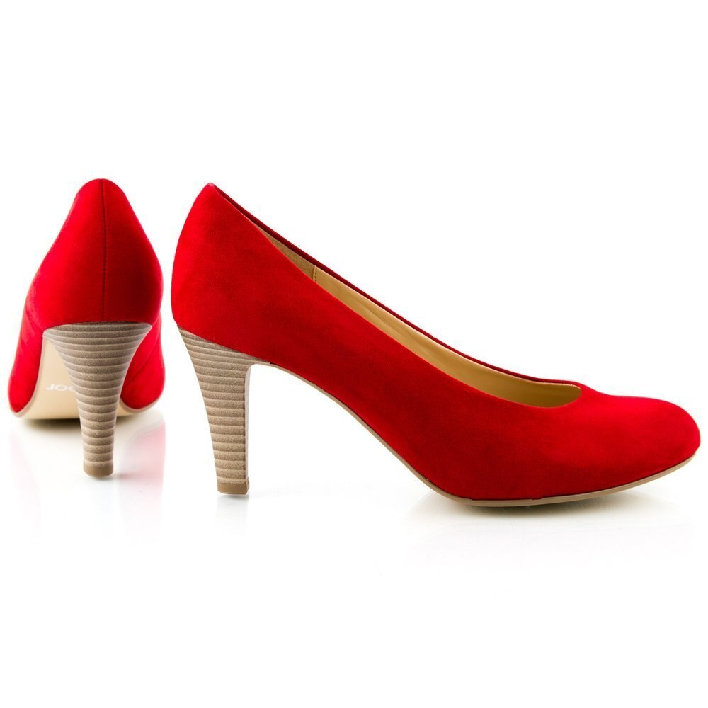 Pantofi cu toc, Gabor, Piele Naturala, Rosu, Marime 40 - eMAG.ro