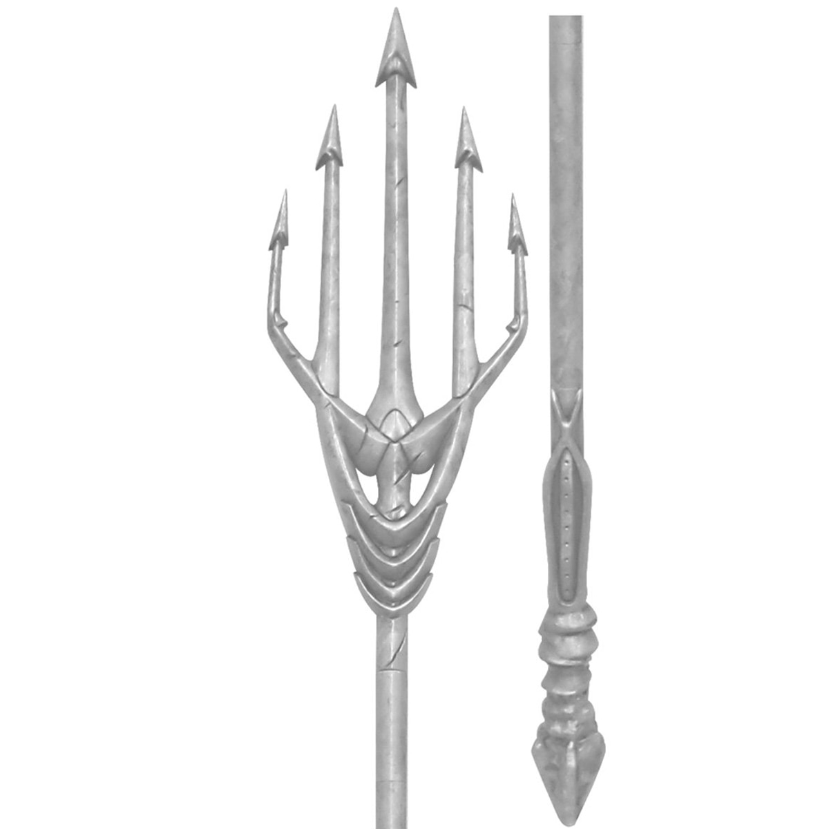 Trident de colectie Aquaman IdeallStore®, Neptune Legacy, lemn, plastic ...