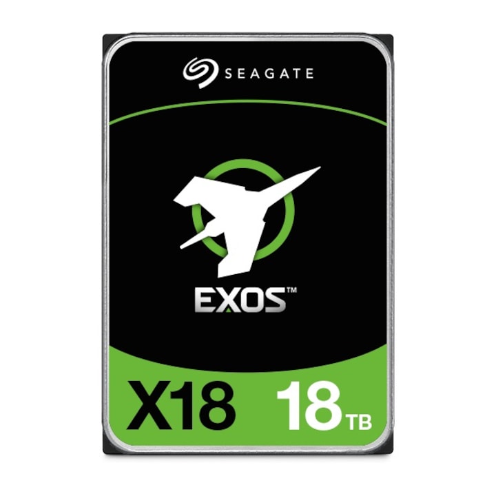 HDD Seagate Exos X18, 18TB, 256MB Cache, 7200rpm, Sata3 6 Gb/s - eMAG.ro