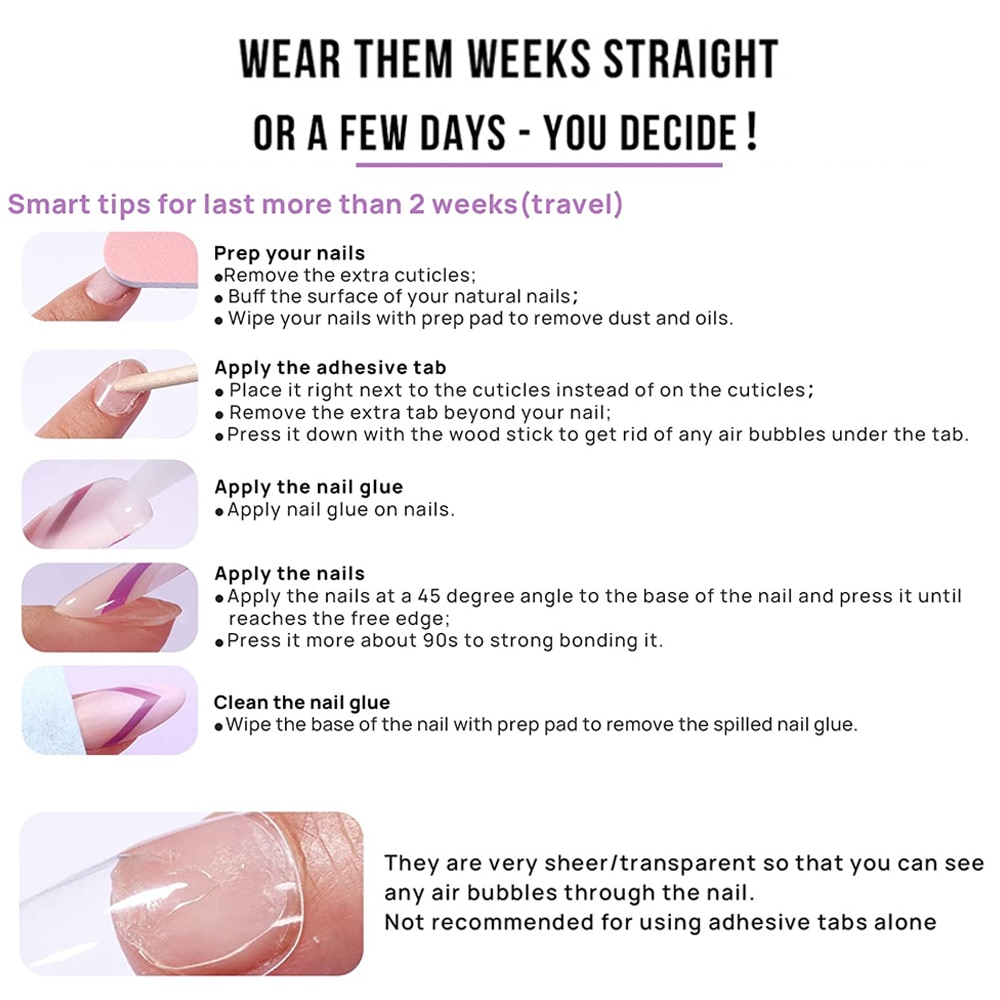 Unghii false, 28 bucati - eMAG.ro