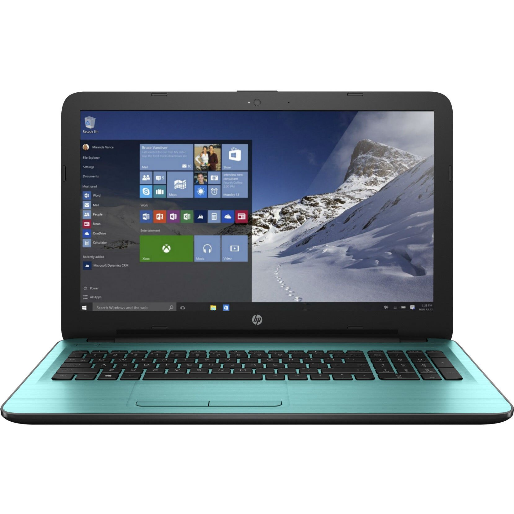 Laptop HP Z9C46EA, Intel Core i3-6006U, 8GB DDR4, SSD 256GB, AMD Radeon ...