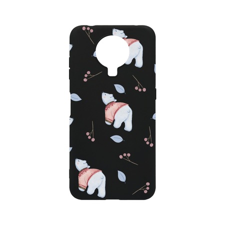 Силиконов калъф BestCase за Nokia G10, Ice Bear Pattern, 0.8MM Slim ...
