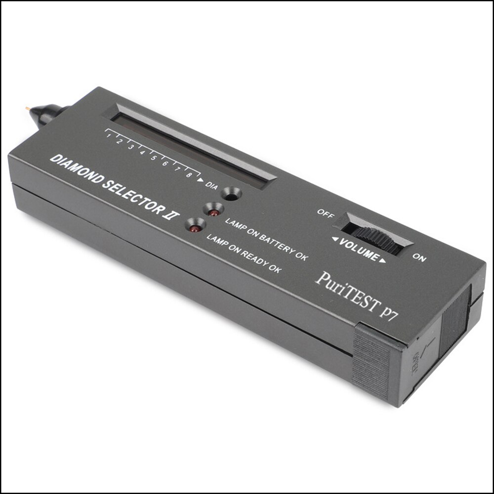 Tester profesional de diamant, LCD, DC 9V, Diamond Selector II, Negru ...
