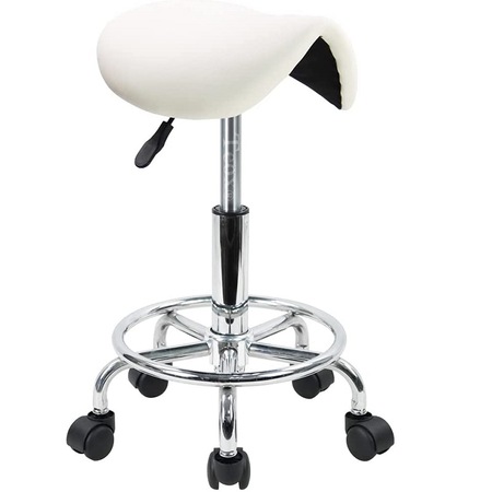 Scaun salon tip sa, cosmetica, coafor, frizerie, hidraulic, alb, Teox ...