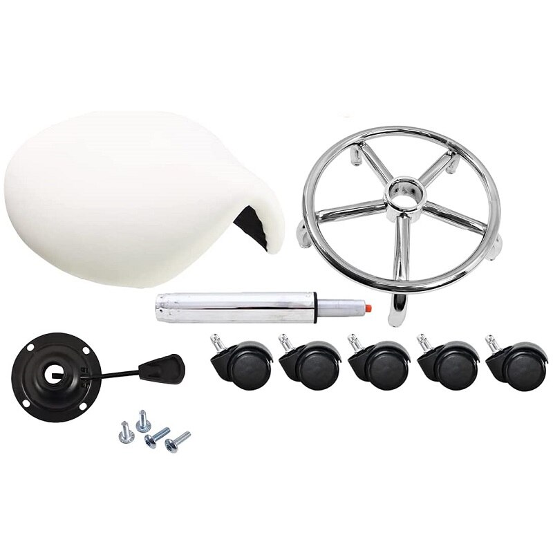 Scaun salon tip sa, cosmetica, coafor, frizerie, hidraulic, alb, Teox ...