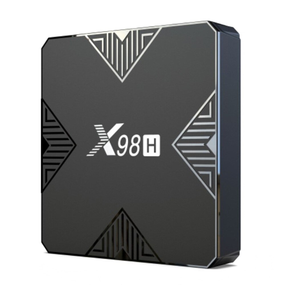 TV Box Techstar® X98H Smart Media Player, 4K, 4GB RAM, 32GB ROM, Android 12, Allwinner H618 Quad ...