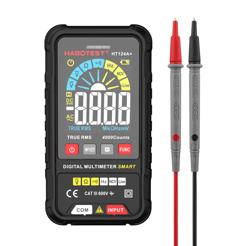 Multimetru digital universal Habotest HT124A+ - eMAG.ro