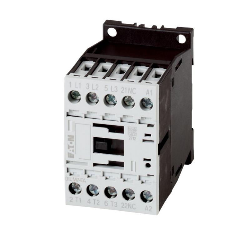 Contactor, Eaton, ABS, DILM15-10-EA, 15A, 230V, 1NO, Negru/Gri - eMAG.ro