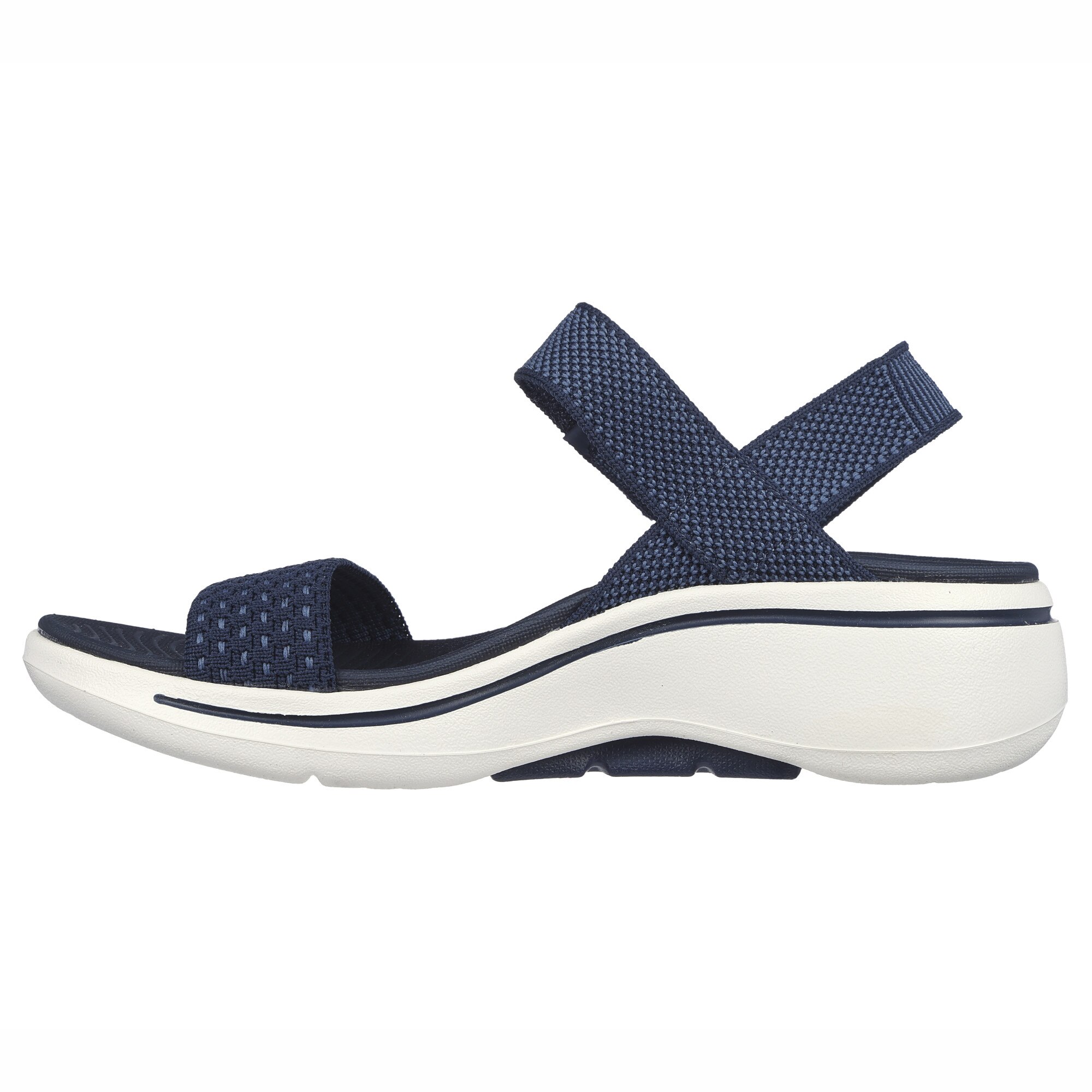 Sandale dama GO WALK ARCH FIT SANDAL POLIS 140264 NAVY, Skechers, 36 EU ...
