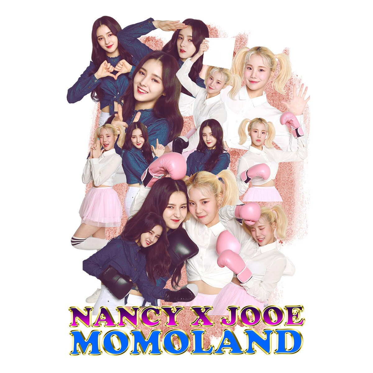 Sticker decorativ perete, K-Pop - Momoland, lungime 35 cm - eMAG.ro