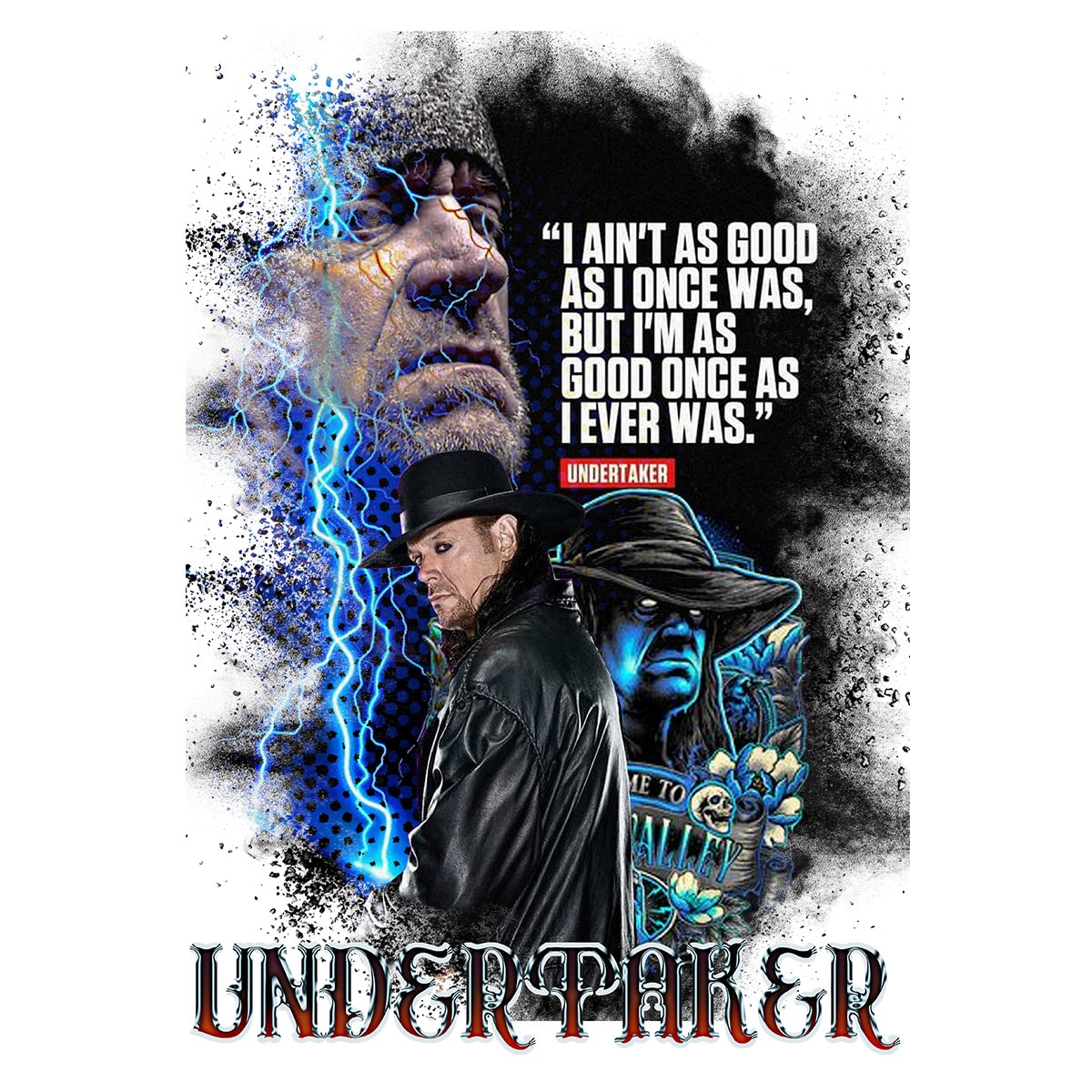 Sticker decorativ perete, Undertaker model 9, lungime 35 cm - eMAG.ro