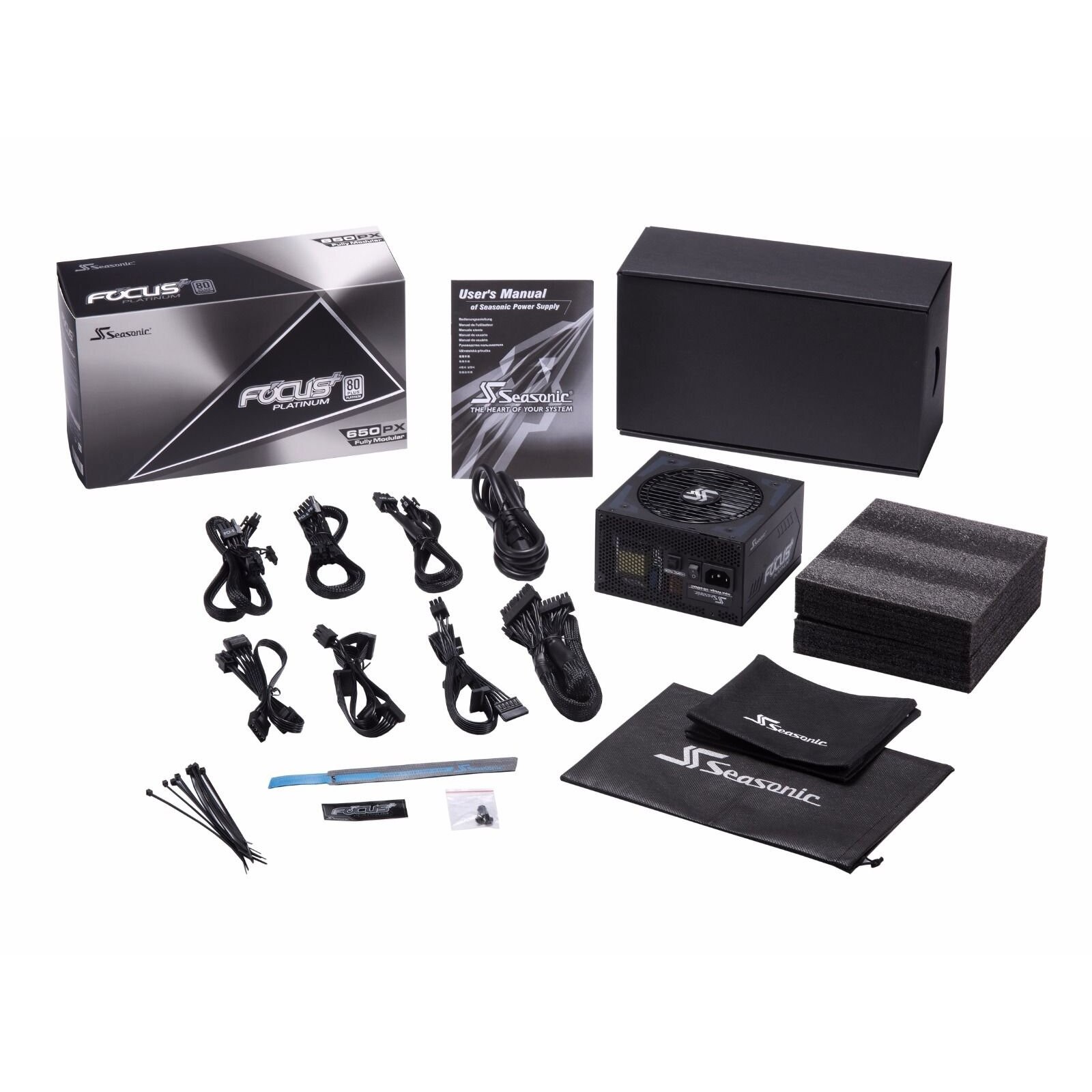 Sursa de alimentare pentru desktop Seasonic SSR-650PX, 650 W, ATX, PFC ...