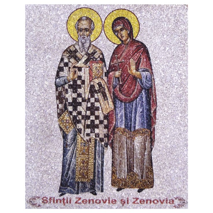 Icoana pe Coaja de Ou, Ecoart Movement, Sfintii Zenovie si Zenovia ...
