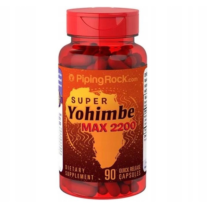 Piping Rock Yohimbe Max 2200, 90 capsule - eMAG.ro