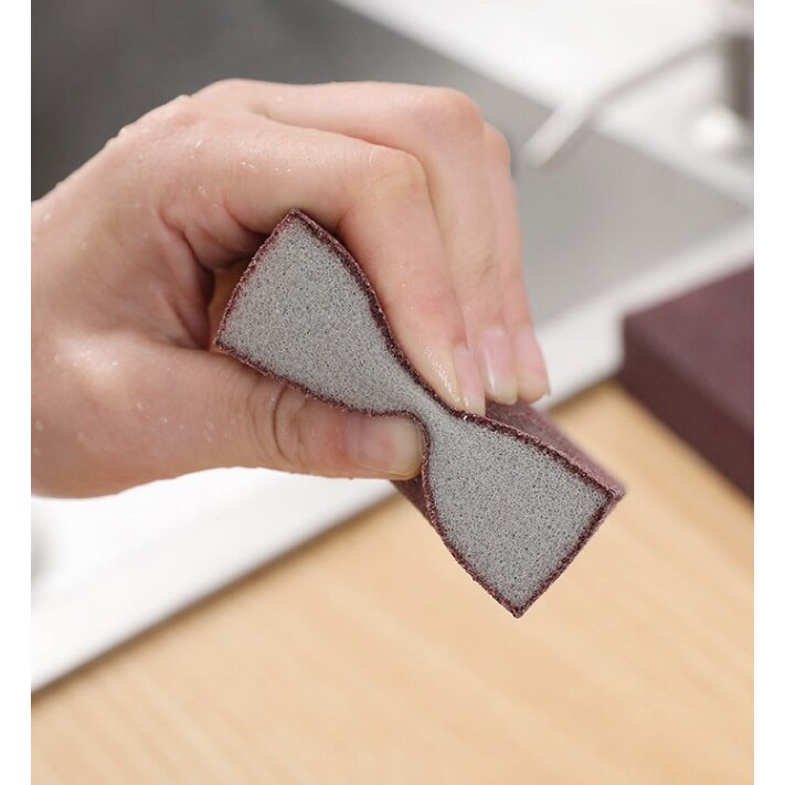 Комплект от 2 гъби Magic Sponges, За миене на съдове без препарат - eMAG.bg