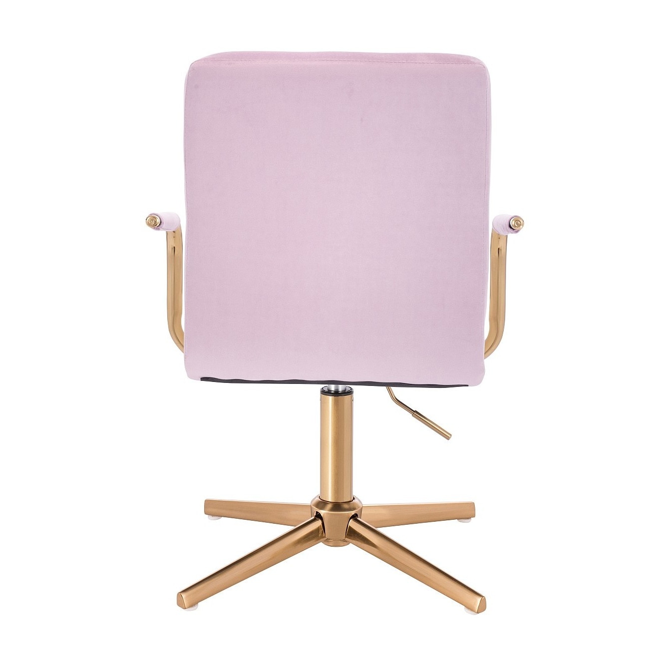 Scaun de birou, Votana, HC1015PCROSS, Catifea, Baza Aurie, Roz ...