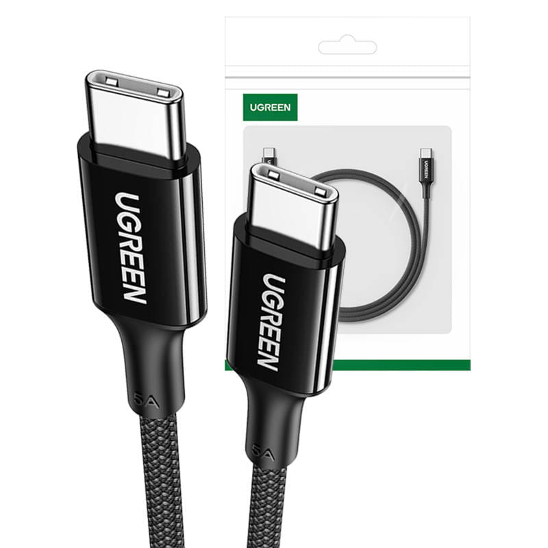 Cablu USB-C la USB-C UGREEN 15276, 1,5 m, Negru - eMAG.ro