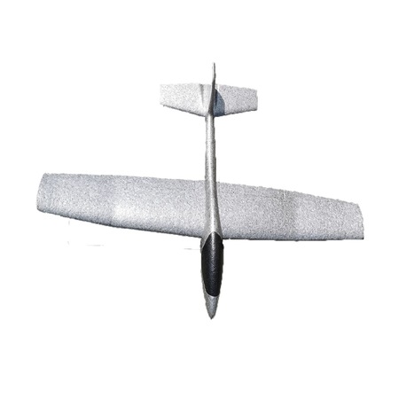 Avion Planor din polistiren, Urias, 84 CM, argintiu, VisionXXI - eMAG.ro