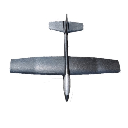 Avion Planor din polistiren, Urias, 84 CM, negru, VisionXXI - eMAG.ro