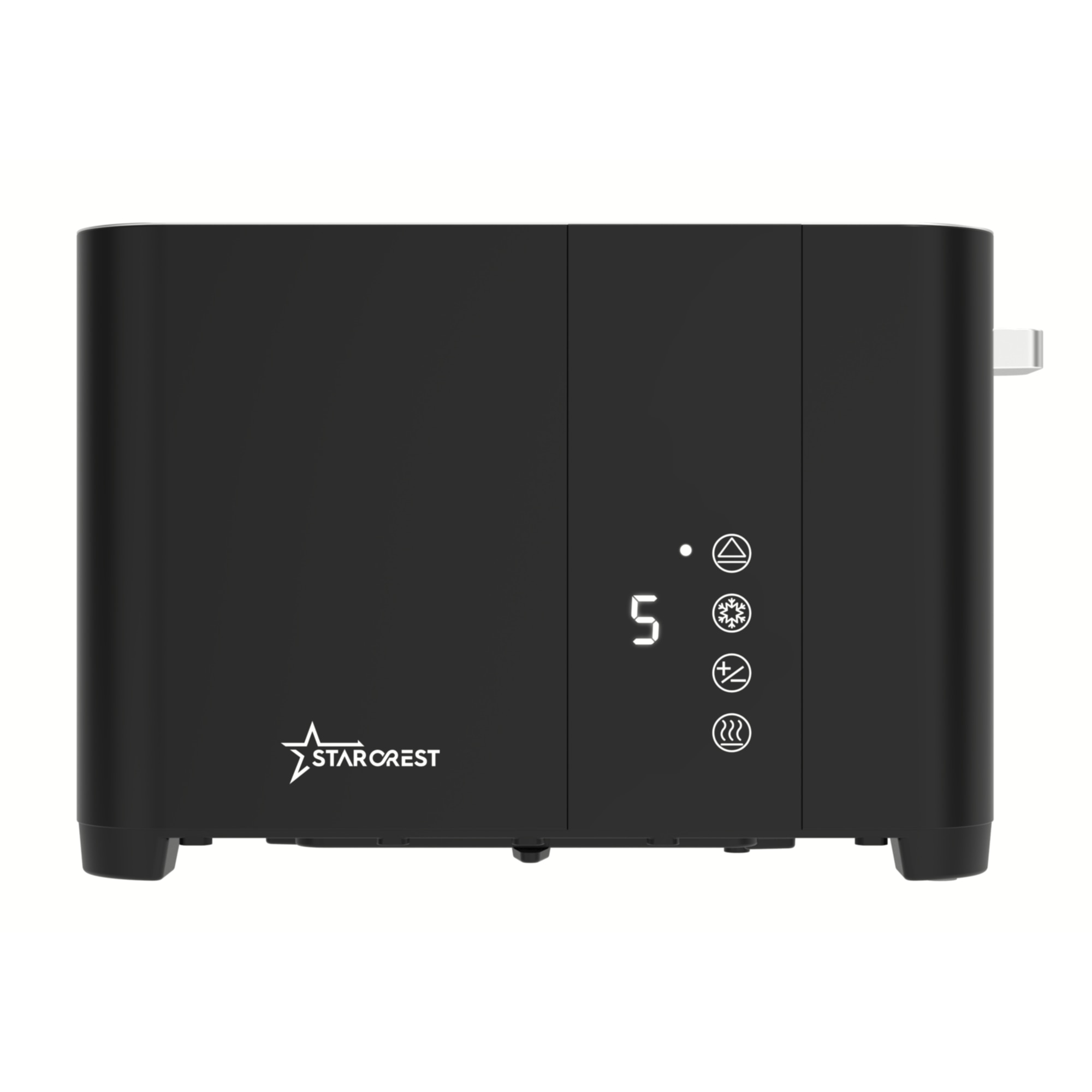 Prajitor de paine digital STARCREST SDT-850BK, 850 W, 2 felii, Display ...