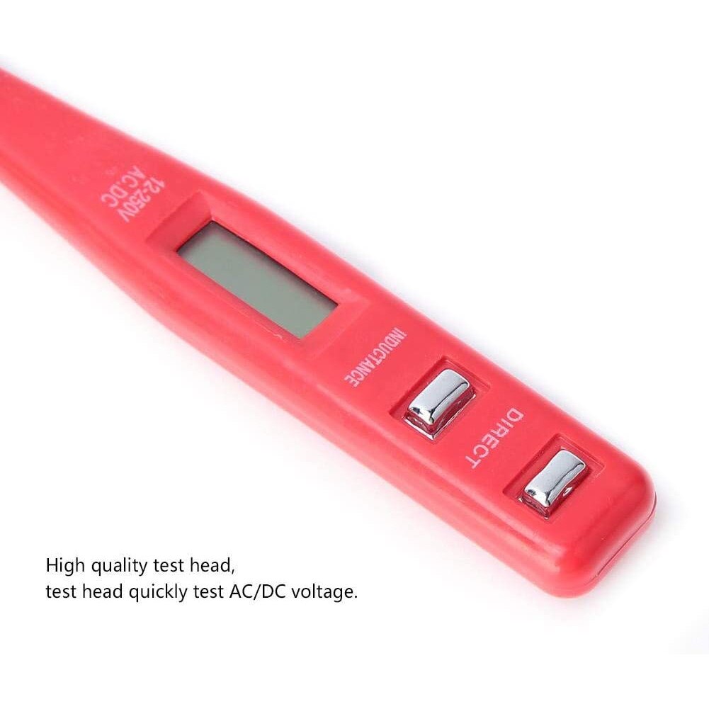 Tester de tensiune, Digital, Rosu - eMAG.ro