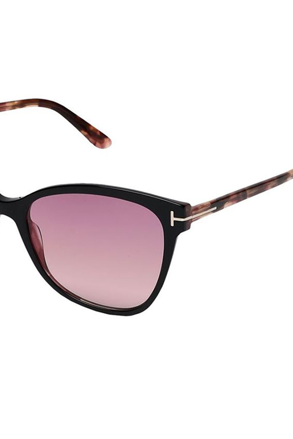 Tom Ford, Слънчеви очила с поляризация и градиента, Черен, Кафяв, 58-18 ...