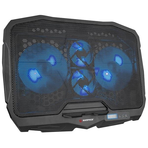 Cooler, Rampage, 17" Cooler, Pentru notebook, Negru - eMAG.ro