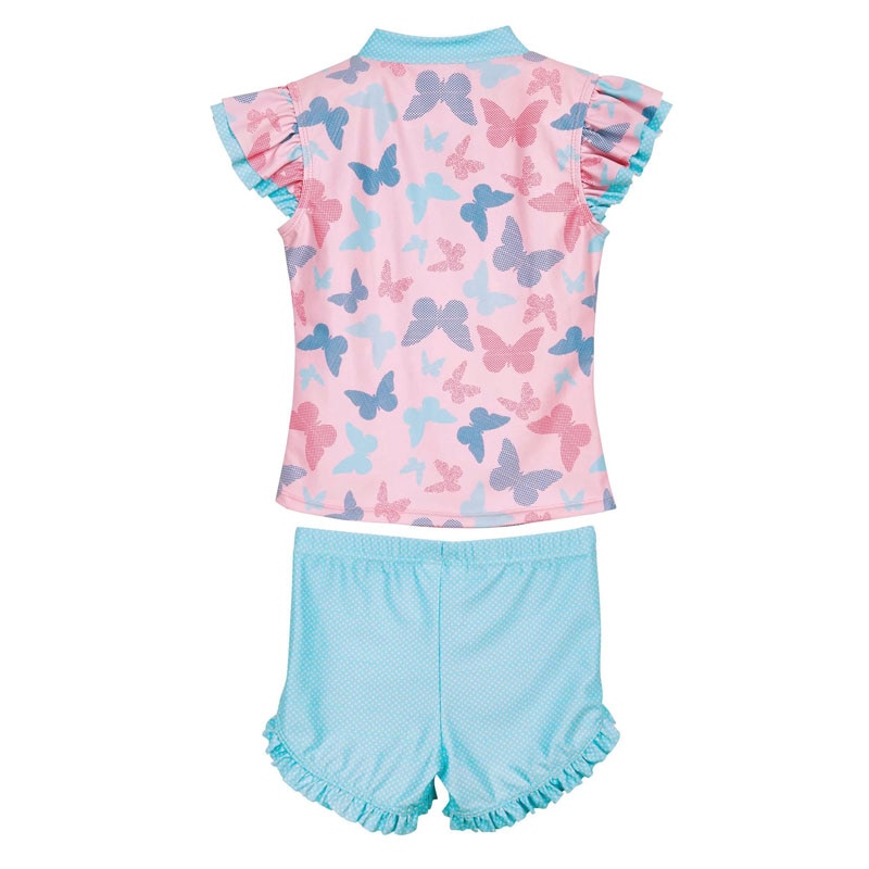 Gyermek fürdőruha, Playshoes, Butterfly, UV50 + védelem, 2 részes, 110 ...