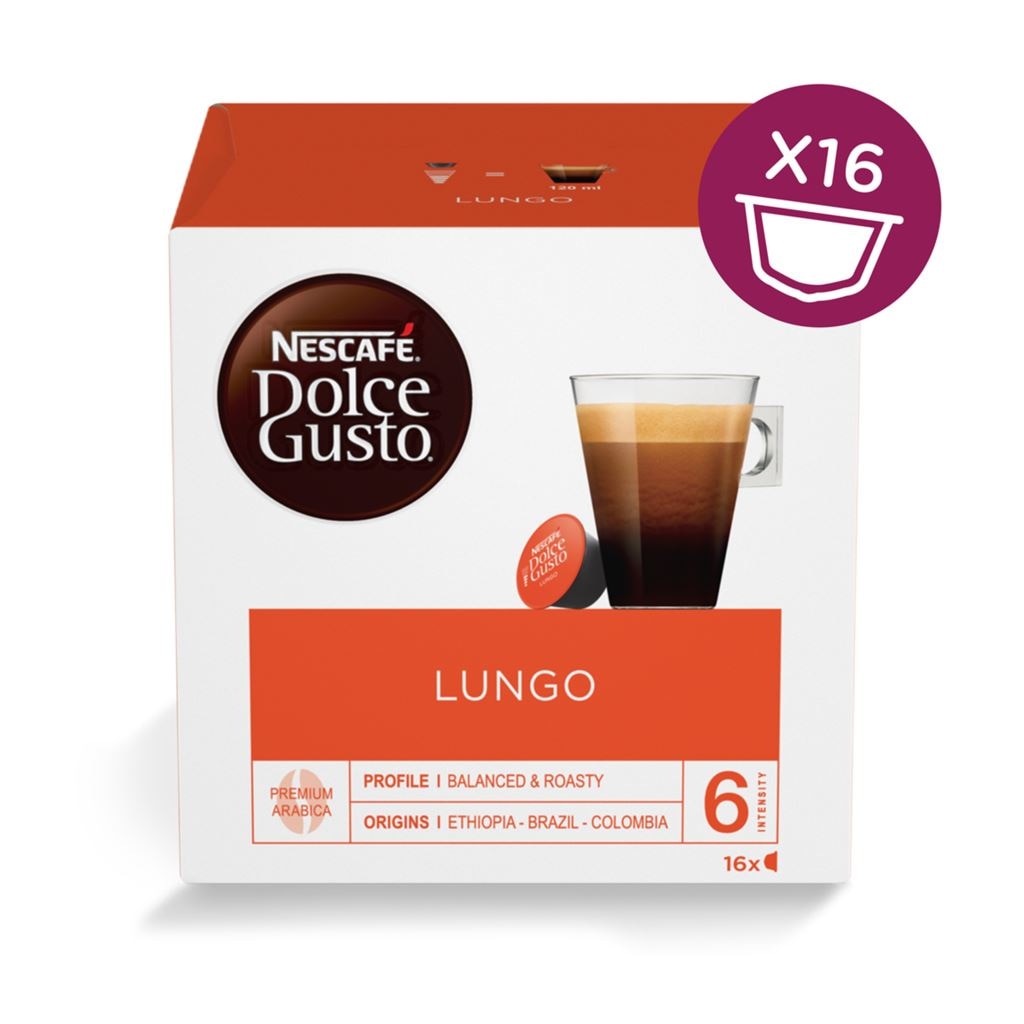 Nescafé Dolce Gusto Lungo kapszula 16db (LUNGO) - Kávé - eMAG.hu