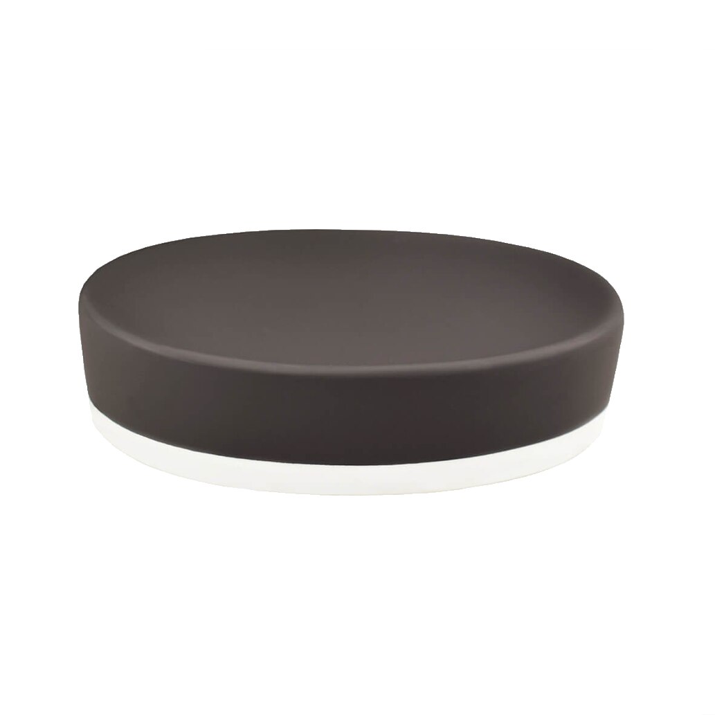 Sapuniera din ceramica, neagru cu alb, Sepio - eMAG.ro